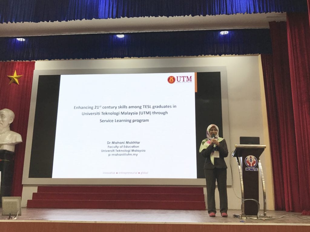 Promoting Service Learning as one of UTM New Academia Learning ...