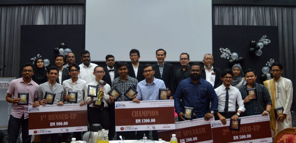 UTM team won first prize in 2018 Nuclear Inter-varsity Debate ...
