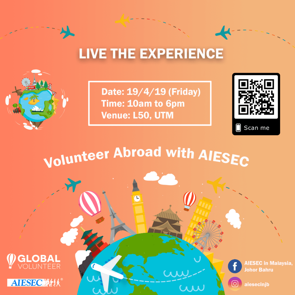 Live The Experience with AIESEC – UTM NewsHub