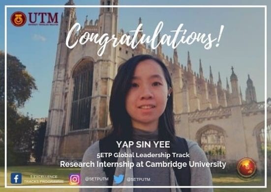 Research at University of Cambridge: Congratulations to 5ETP Student ...