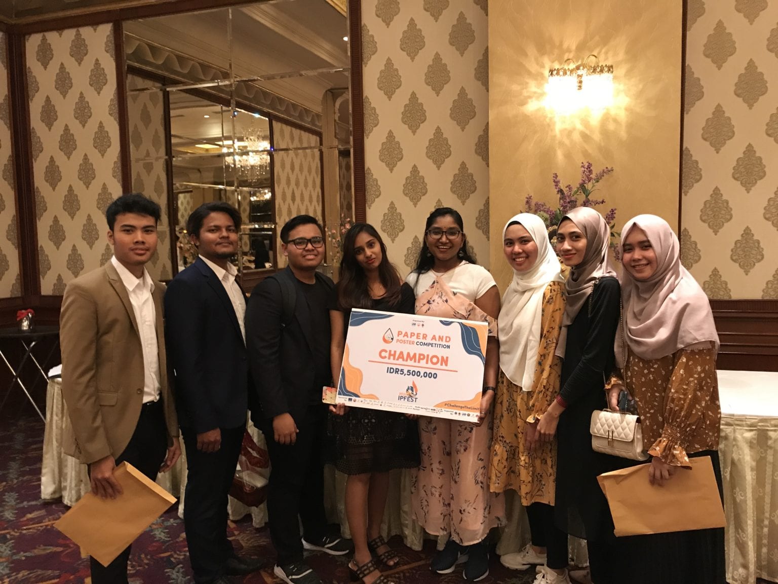 SPE-UTM SC Members Won First Place in Paper and Poster Competition at ITB, Bandung, Indonesia ...