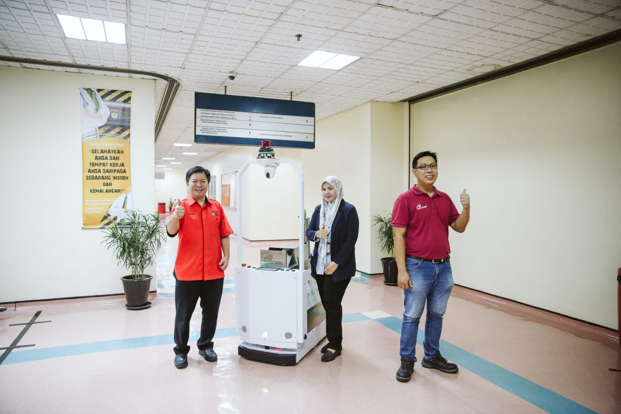 Pak Salleh, the Spray Disinfection Robot from UTM-DF-HCTM to Combat ...