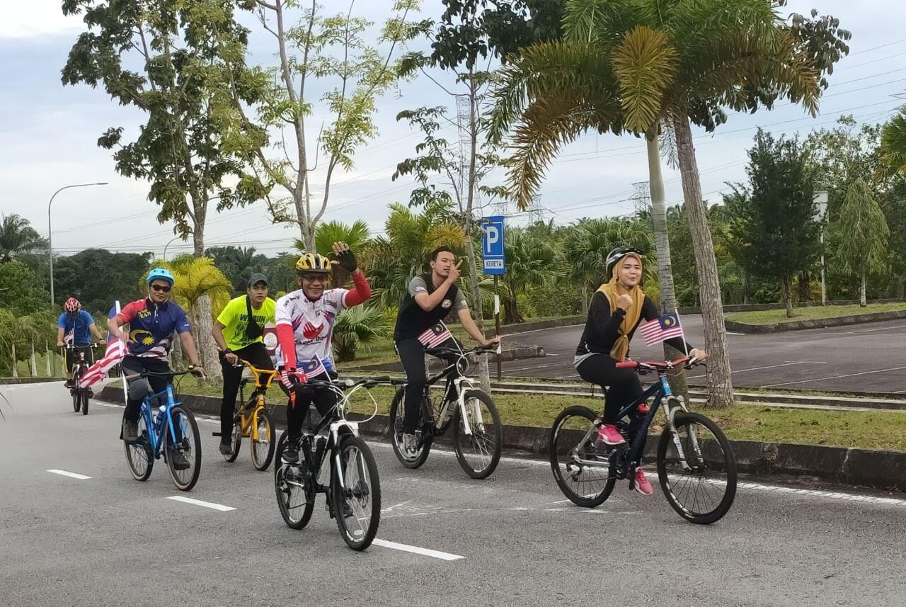UTM Anjur Program Merdeka Ride 10.1 KM Berbasikal untuk Hayati ...