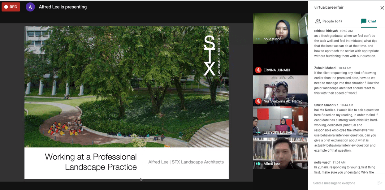 Landscape Architecture Virtual Career Fair 2020 – UTM NewsHub