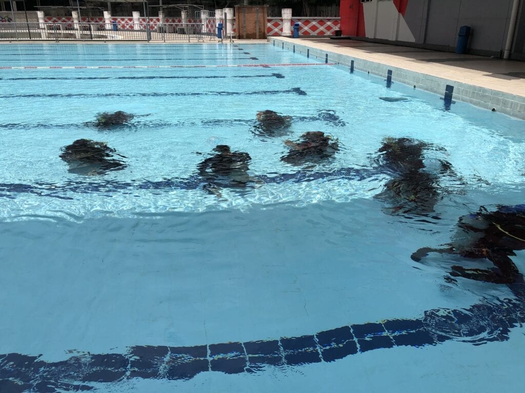 Mask On UTM: Confined Water Training with MSDeaf, PMWKL and Youths from ...