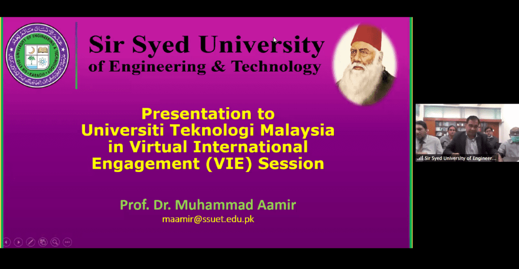 Engagement of UTM and SSUET PAKISTAN through UTM VIE – UTM NewsHub