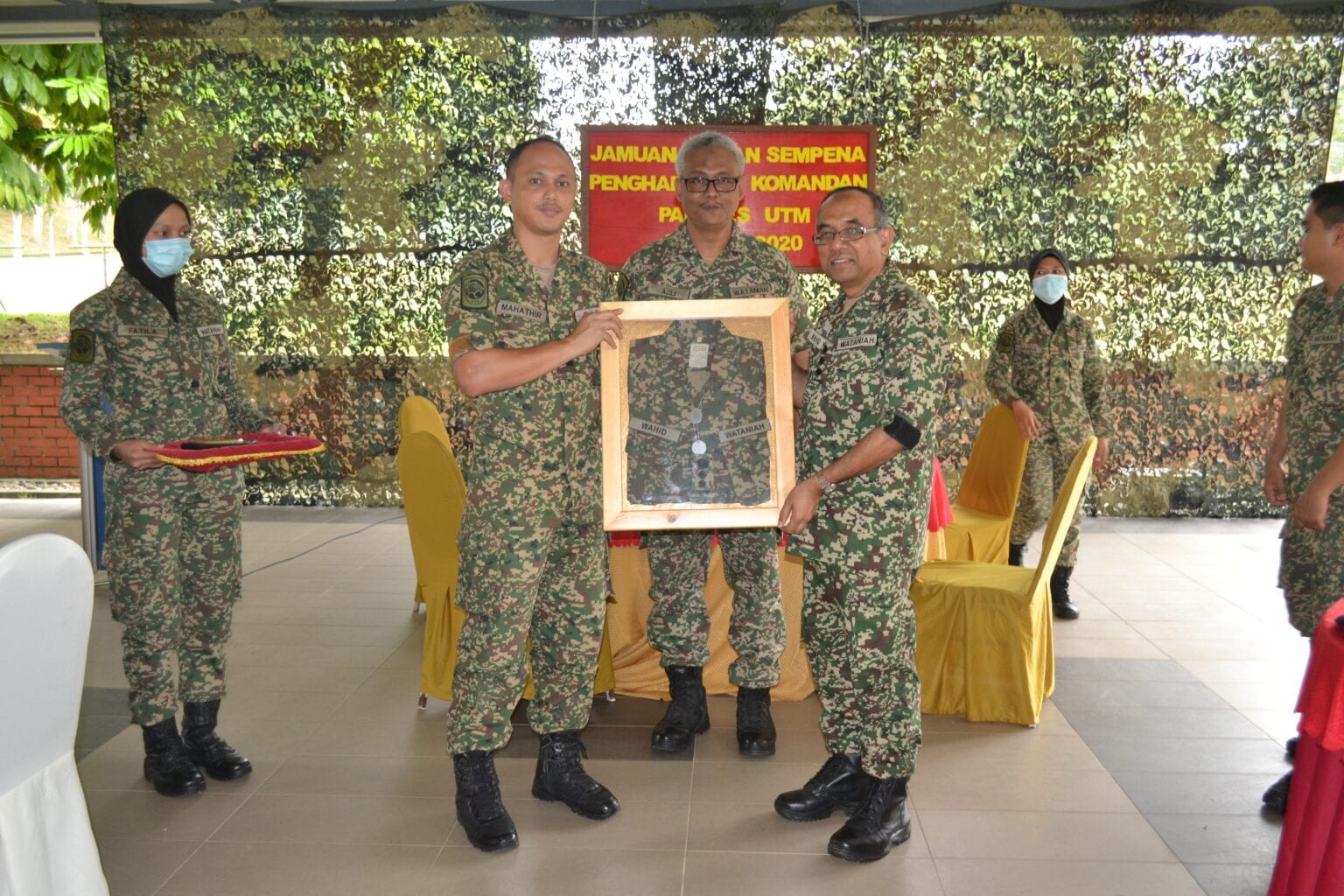 Perbarisan Penghargaan Komandan Palapes UTM Ke-5 – UTM NewsHub