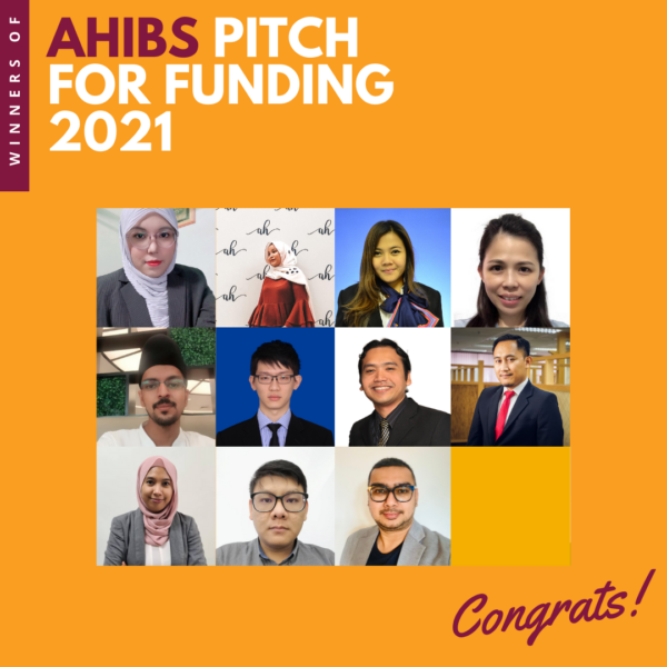 AHIBS Announces Winning MBA Projects in Pitch for Funding Programme ...