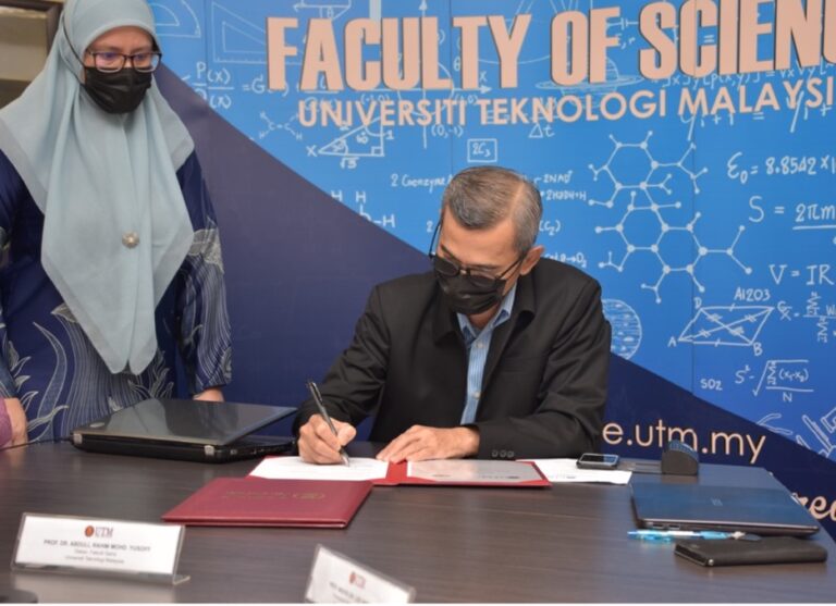 Faculty of Science UTM Held Its Virtual MoU and MOA Signing Ceremony ...