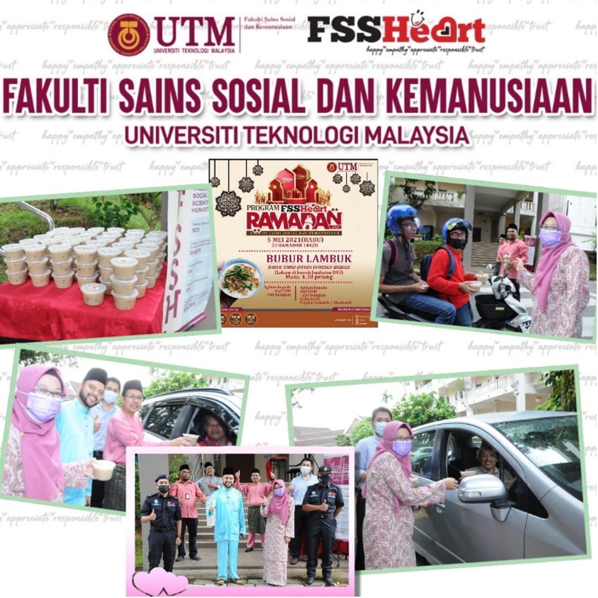 FSSH Terjemah Nilai Teras Kerohanian melalui Program FSSHeart Ramadan ...