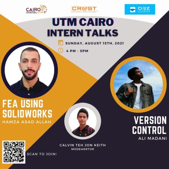 CAIRO UTM Interns webinar on Finite Element Analysis (FEA – UTM NewsHub