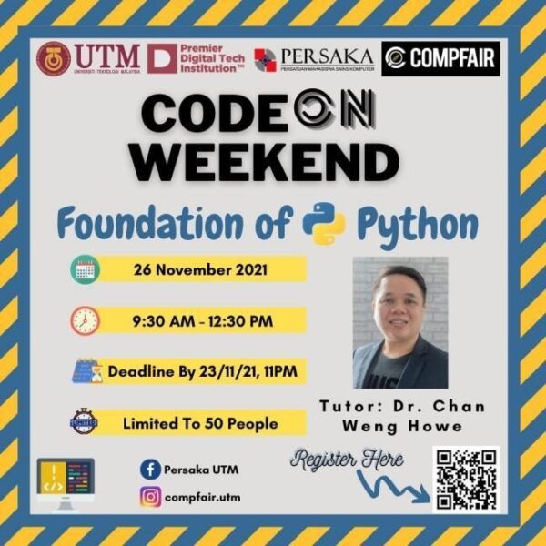 PERSAKA UTM Organized Code on Weekend for Knowledge on Coding – UTM NewsHub