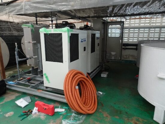Installation of Heat Exchanger Biofouling Test Unit in Progress by ...