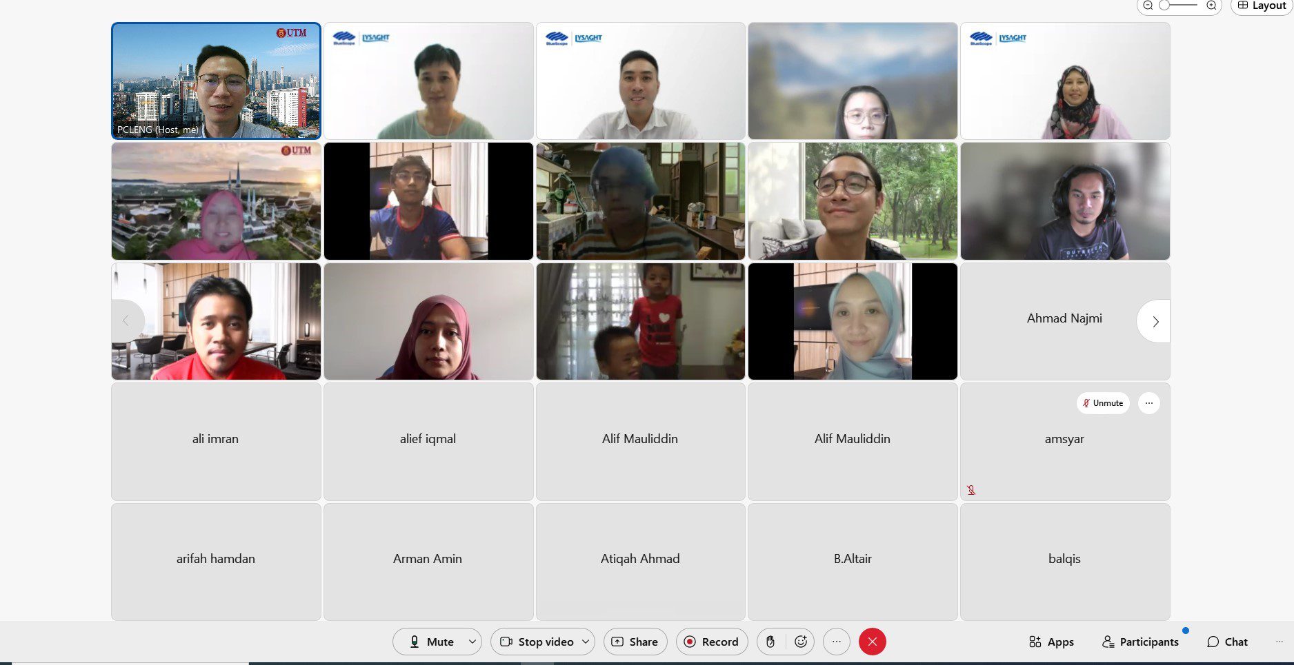 UTM Architecture Program Successfully Organized The Industry Webinar ...