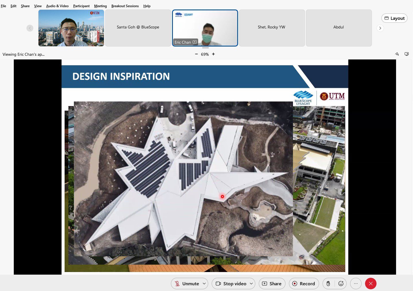 UTM Architecture Program Successfully Organized The Industry Webinar ...