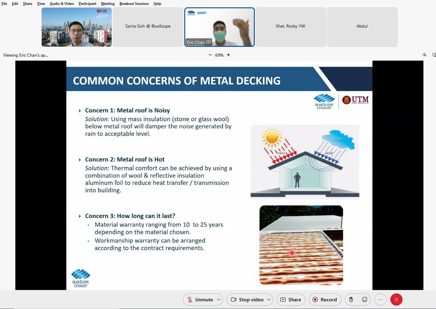 UTM Architecture Program Successfully Organized The Industry Webinar ...
