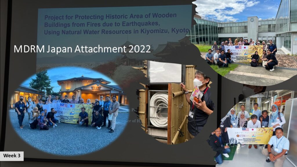 Master of Disaster Risk Management (MDRM) Japan Attachment Programme ...