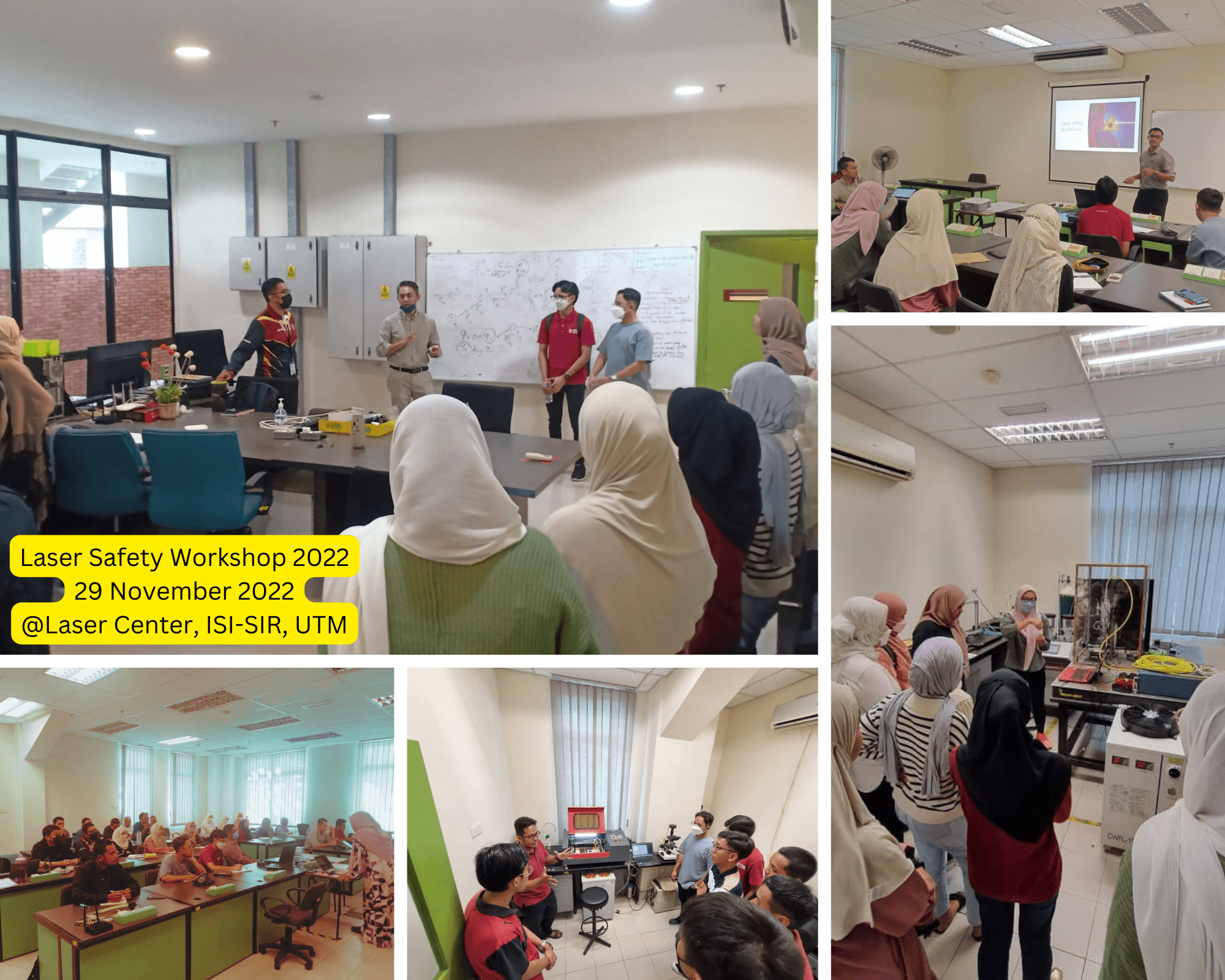 One Day Laser Safety Workshop at Laser Center, Ibnu Sina Institute for ...