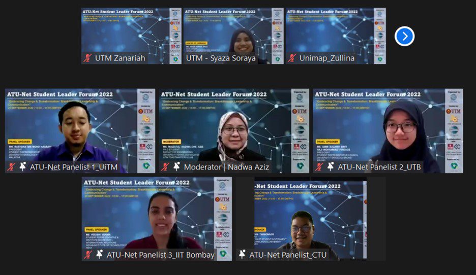 UTM Advocates Leadership & Communication Skills at the ATU-Net Student ...