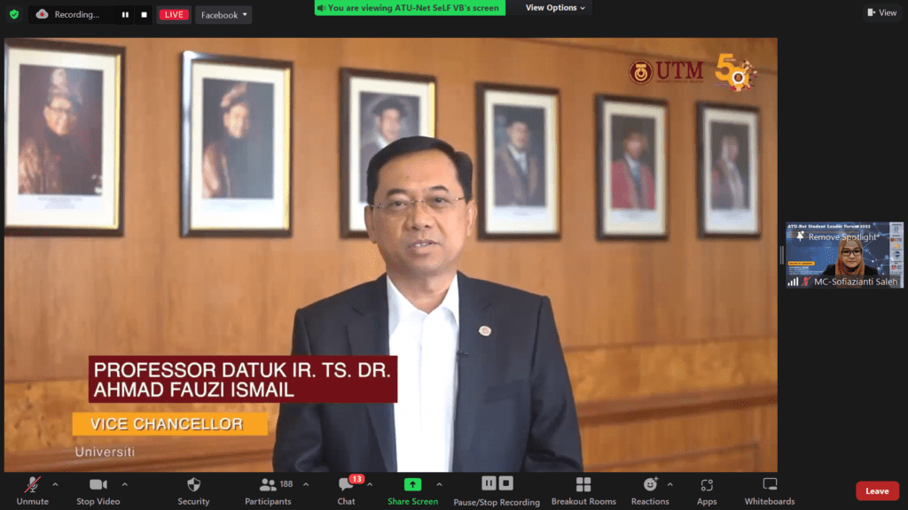 UTM Advocates Leadership & Communication Skills at the ATU-Net Student ...