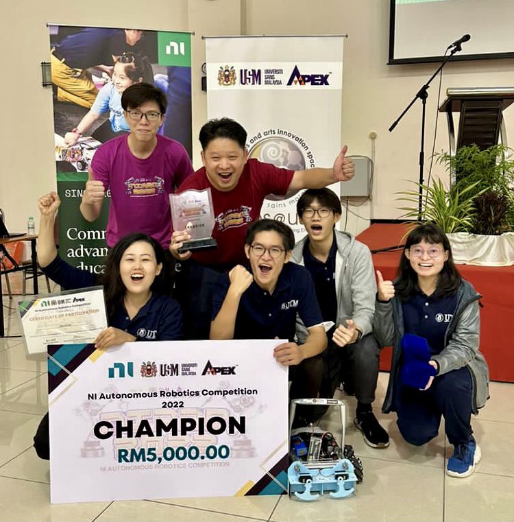 UTM Students Champion for 2 Years at NI Autonomous Robotics Competition ...