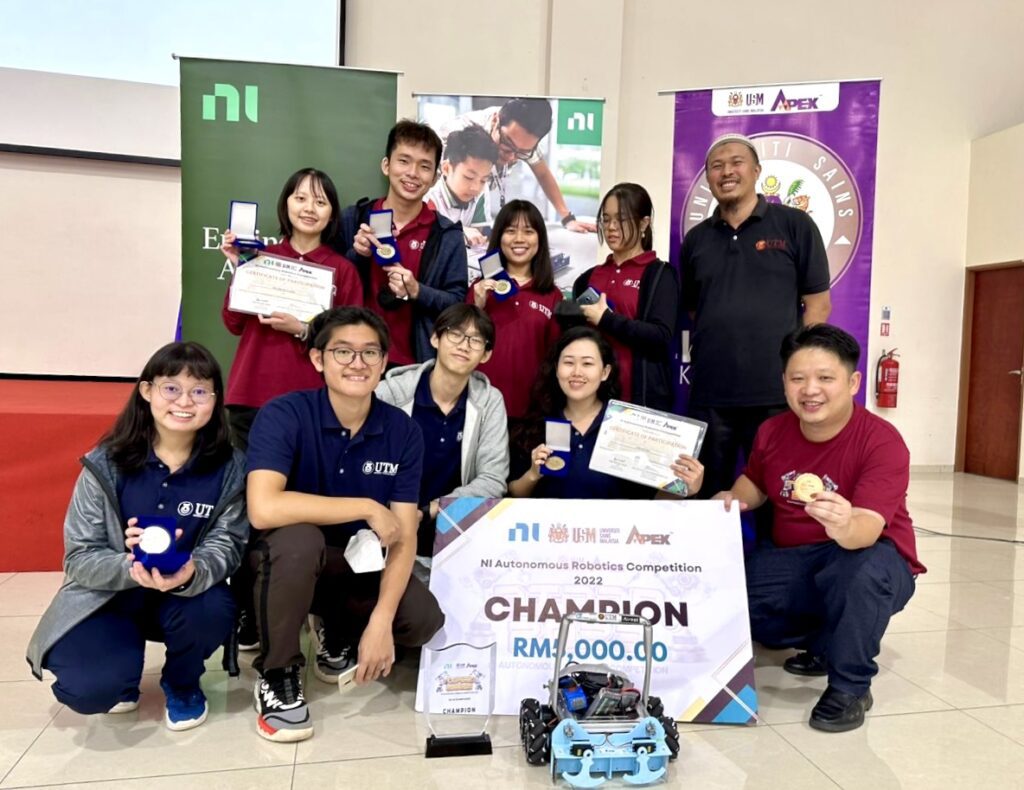 UTM Students Champion for 2 Years at NI Autonomous Robotics Competition ...