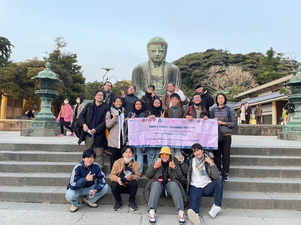 UTM Landscape Architecture Students Joined Sakura Science Program 2022 ...