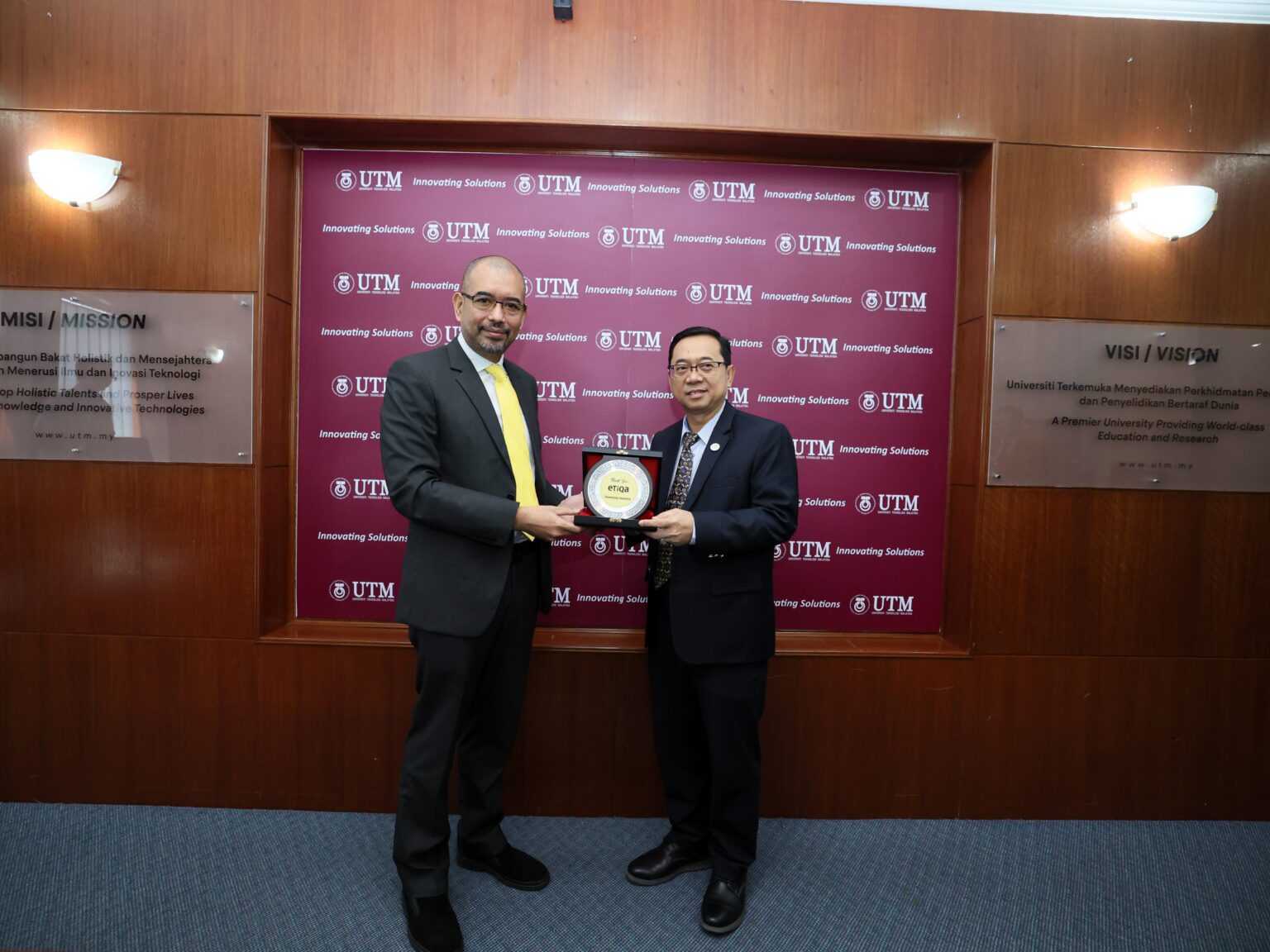 UTM Seals MoU with Etiqa for the Benefit of Academic and Research – UTM ...