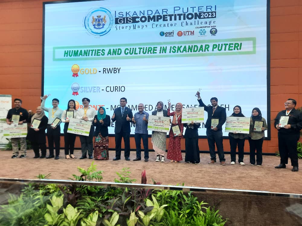 FBES Students Dominate Iskandar Puteri GIS Competition 2023 – UTM NewsHub