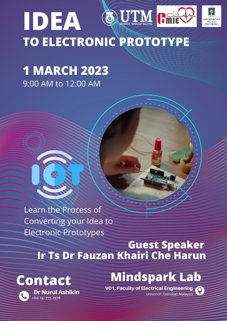 IdEa to Electronic Prototype – A Webinar Collaboration between BMIE RG ...