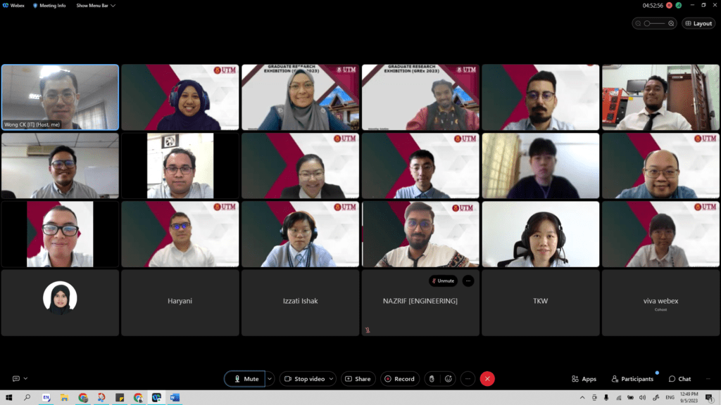 Congratulations to All Graduate Research Exhibition (GREx) 2023 Winners! – UTM NewsHub