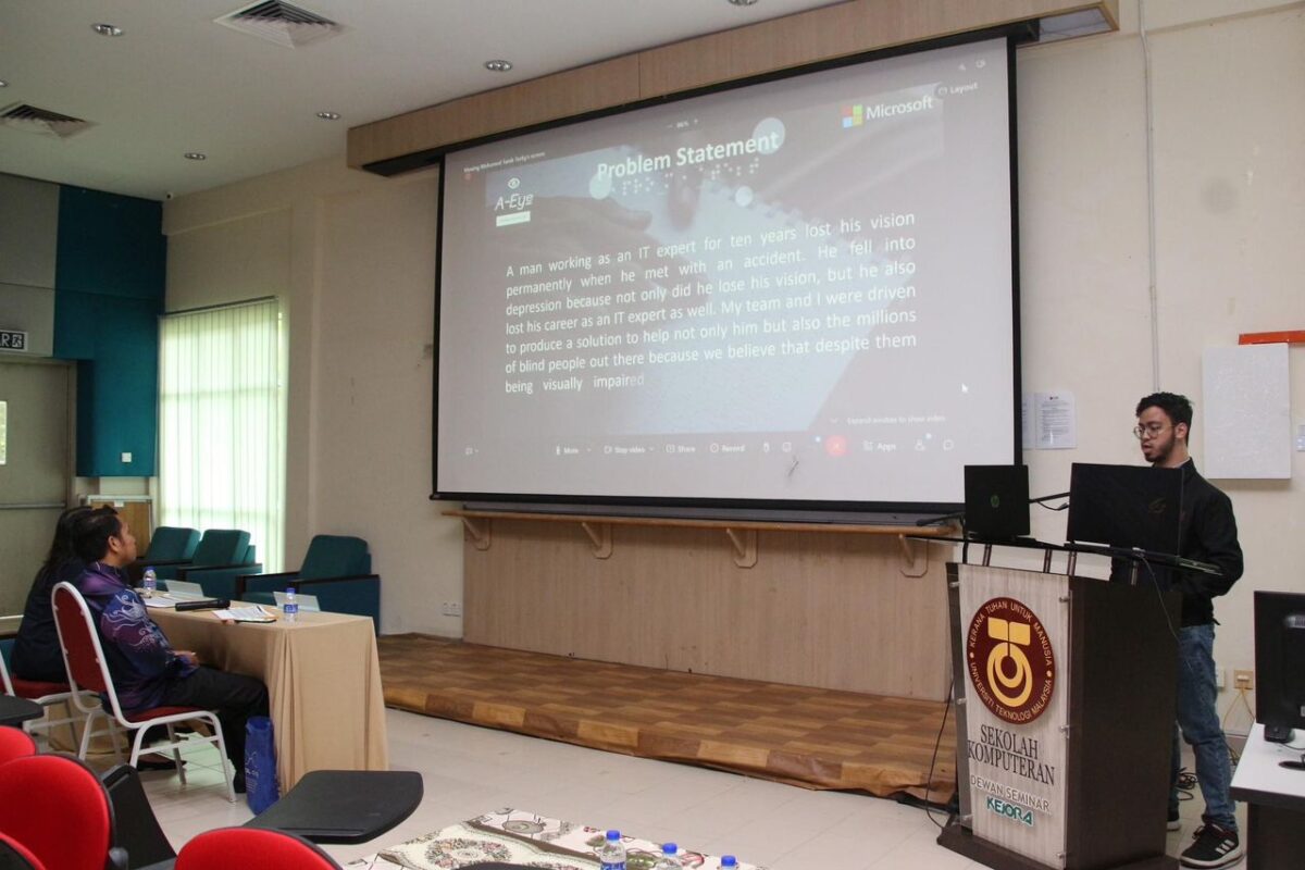 Microsoft APAC AI for Accessibility Hackathon 2023 – UTM NewsHub