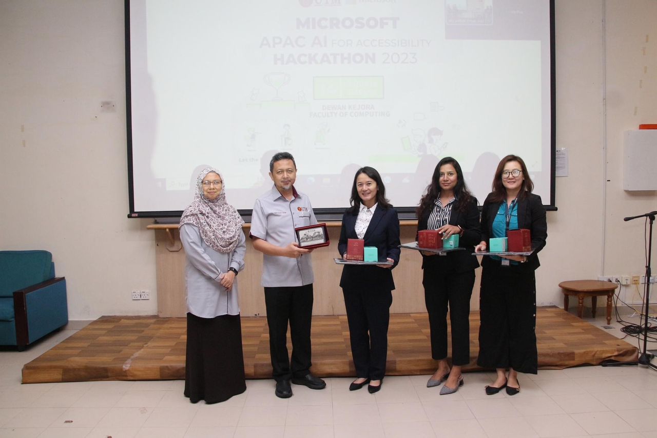 Microsoft APAC AI for Accessibility Hackathon 2023 – UTM NewsHub