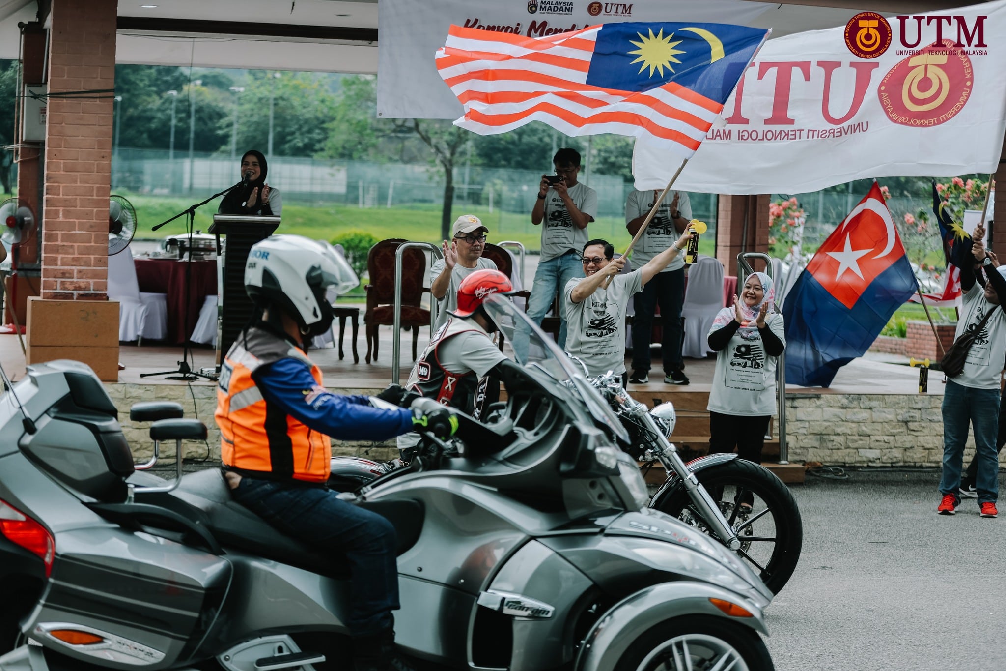 Konvoi Merdeka UTM 2023 semarak semangat patriotisme, perkasa jati diri ...