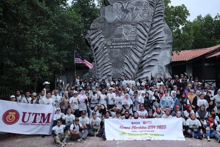 Konvoi Merdeka UTM 2023 semarak semangat patriotisme, perkasa jati diri ...