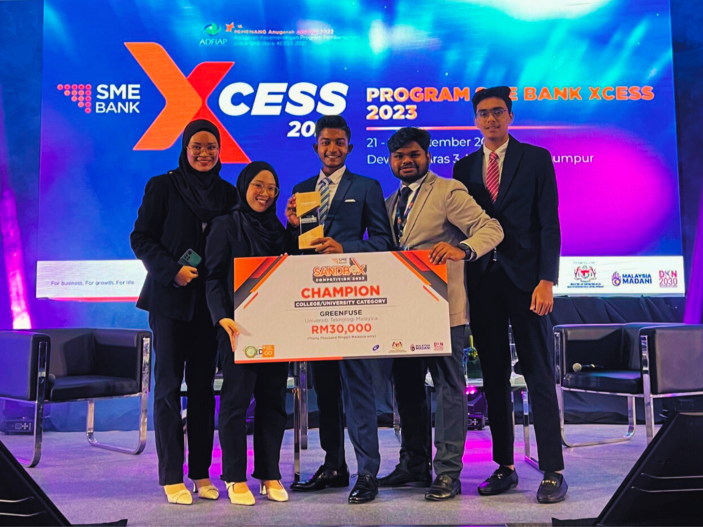 UTM Students triumphs as College/University Champion in SME Bank’s ...
