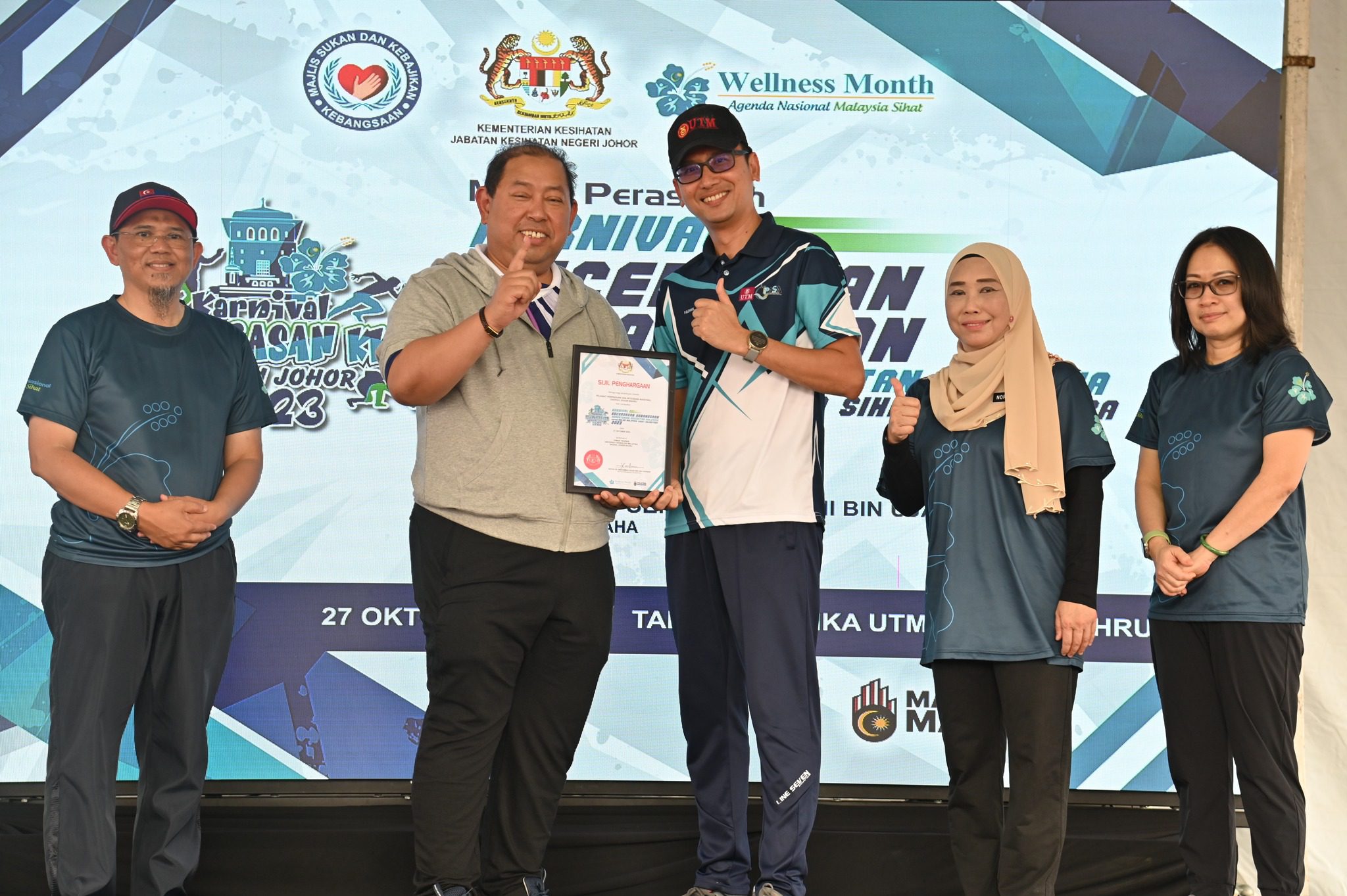 UTM-KKM anjur Karnival Kecergasan Kebangsaan 2023 – UTM NewsHub