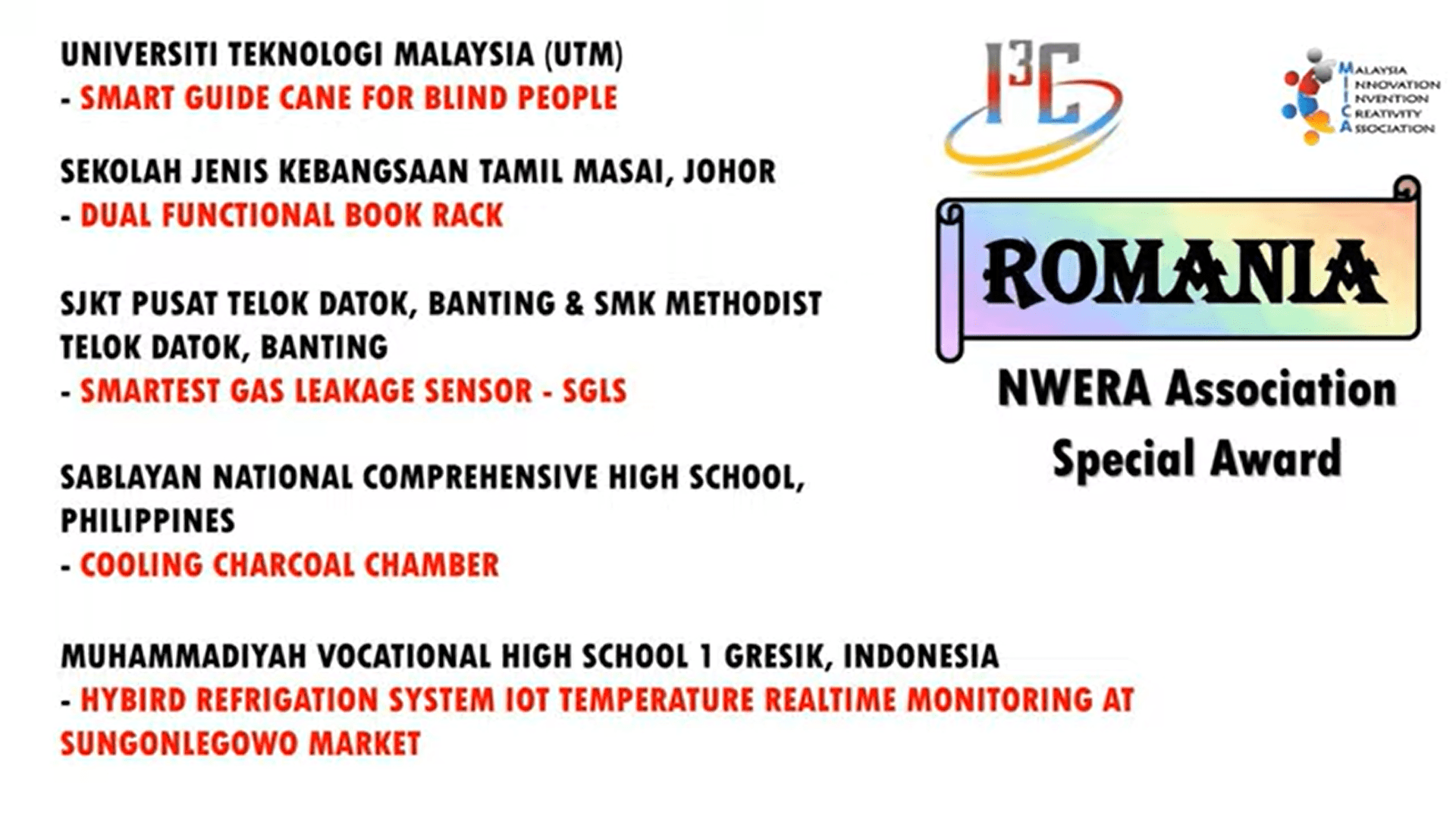 UTM Excels at I3C 2023: Smart Guide Cane Innovation Receives Top Honors ...