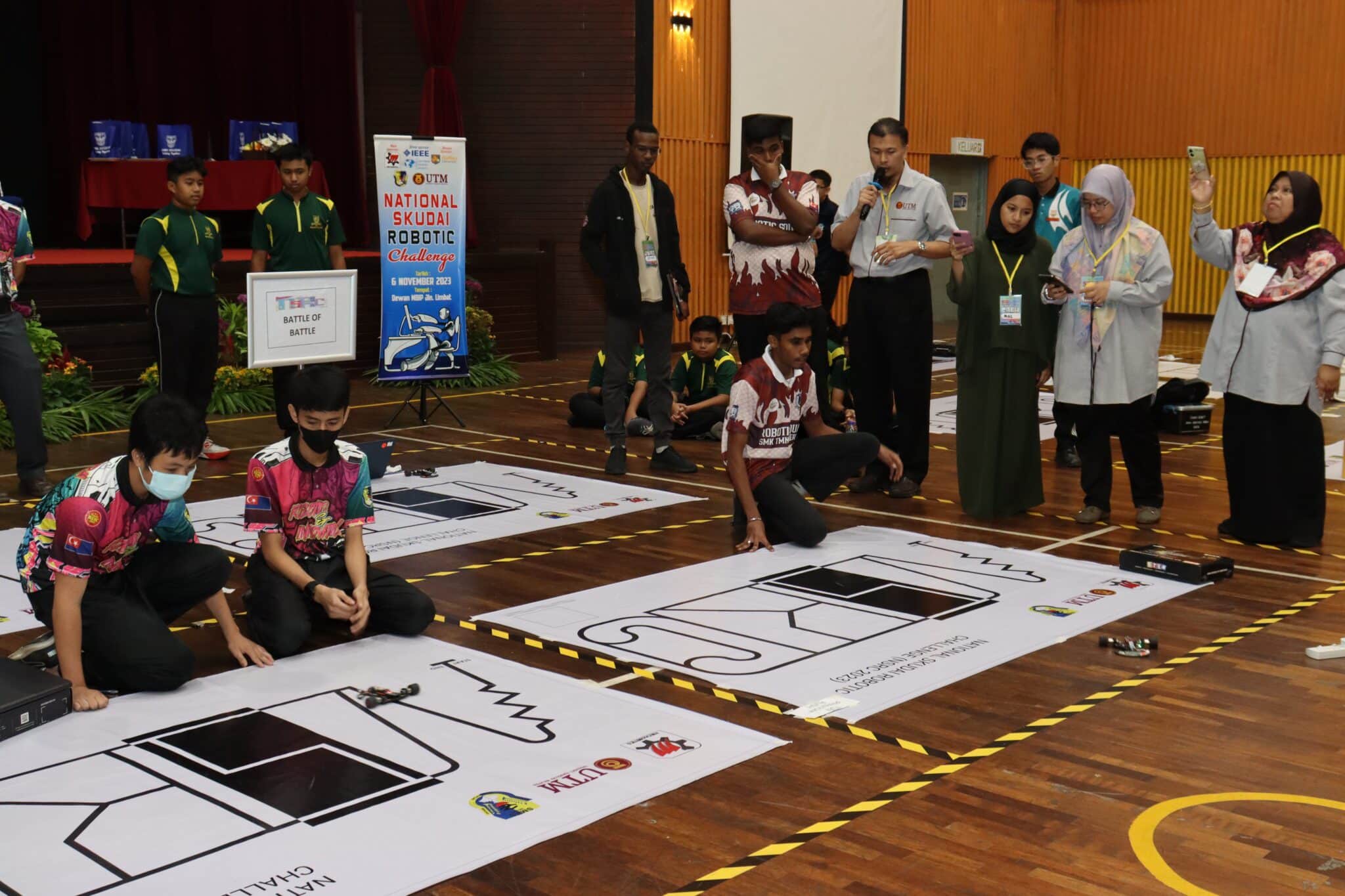 National Skudai Robotic Challenge for Path Finder Robot – UTM NewsHub