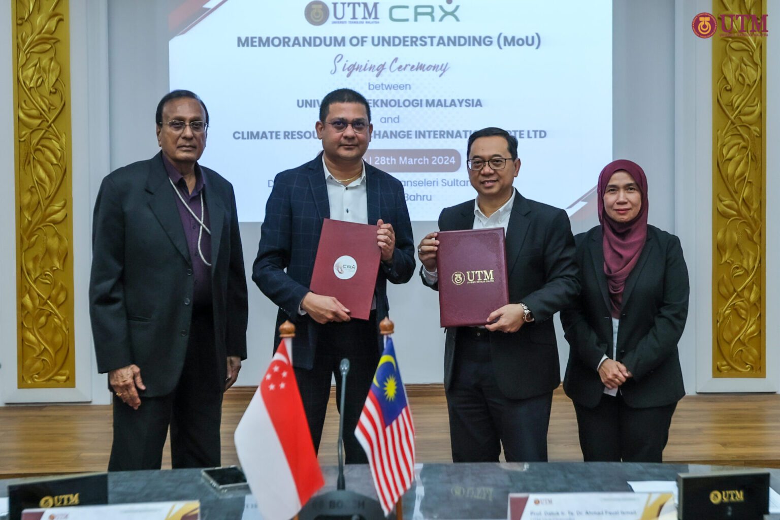 UTM-CRX International of Singapore Joins Forces in Project Development ...
