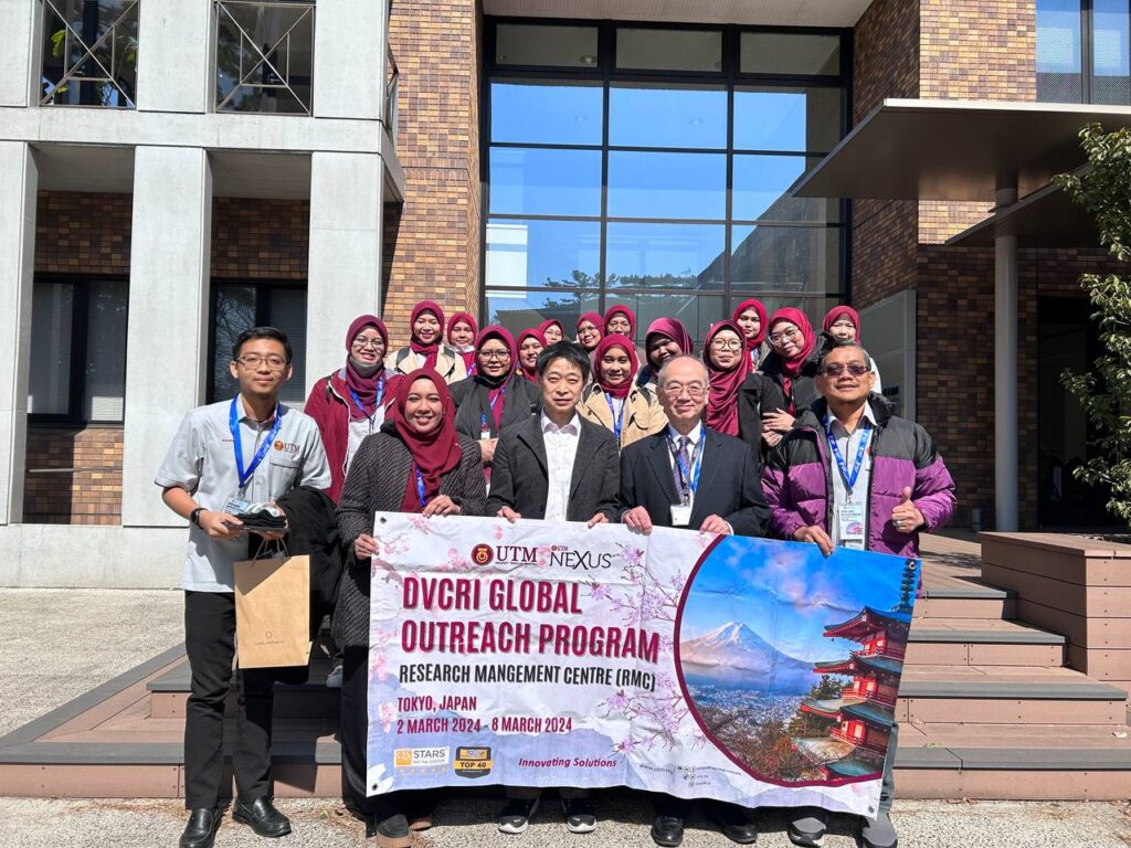 UTM RMC Delegation Embarks on a Benchmarking Visit to Tokyo, Japan ...