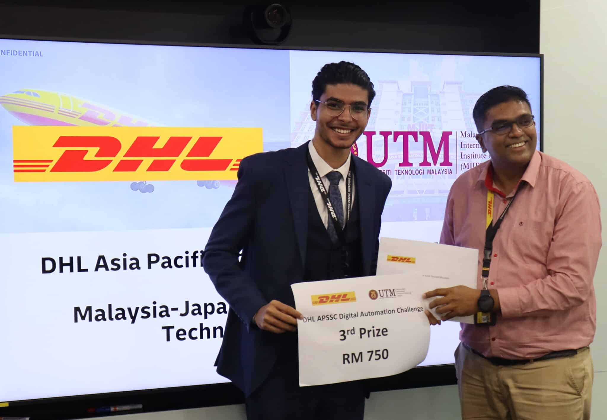 MJIIT Students Excel at DHL APSSC Digital Automation Challenge, Secure ...