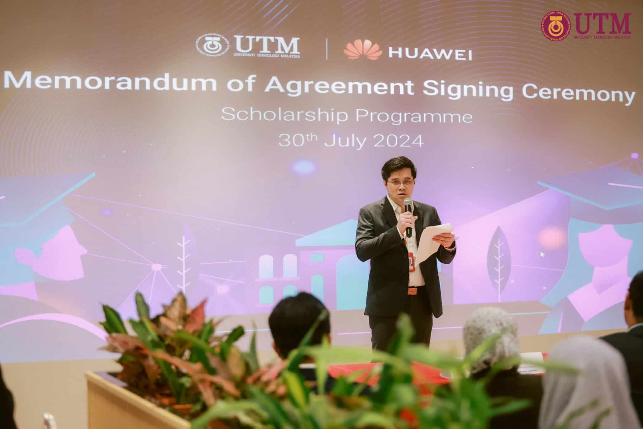 Huawei Malaysia and UTM Unite to Empower Malaysian Students with RM60 ...