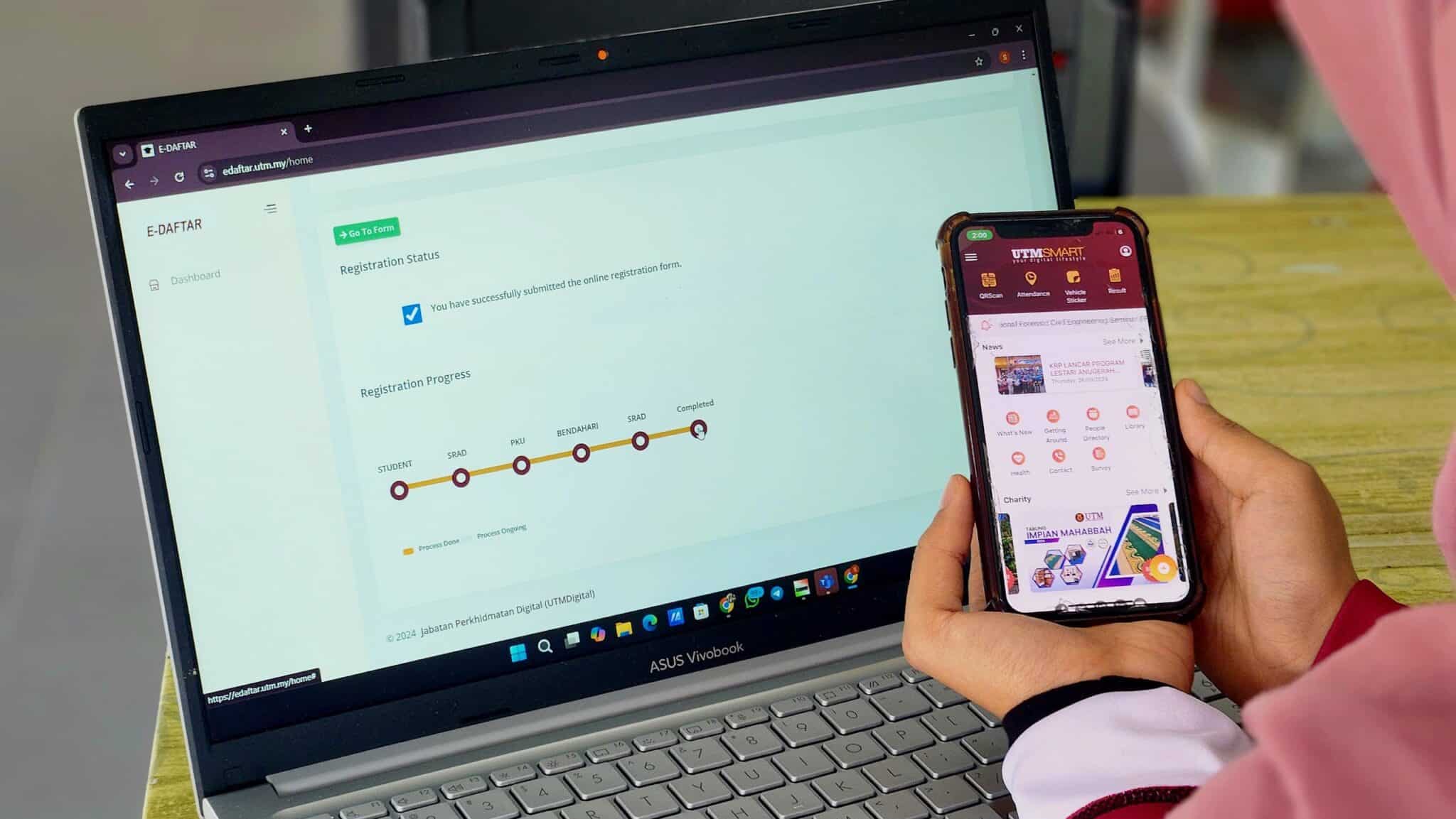 Sistem e-Daftar UTM permudah pendaftaran pelajar baharu sesi akademik 2024/2025 – UTM NewsHub