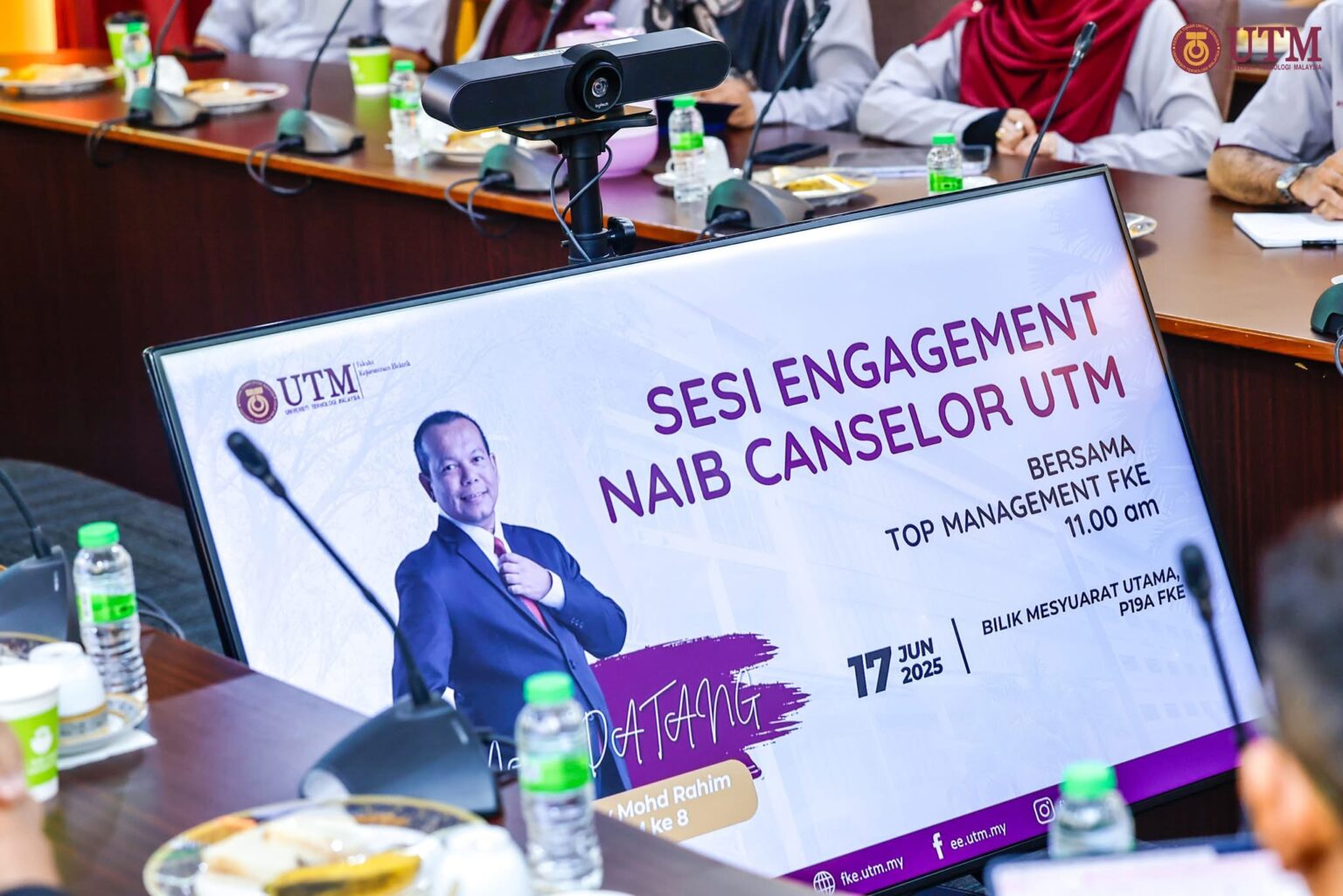 Naib Canselor tinjau Perkembangan Strategik FKE dan FKA – UTM NewsHub