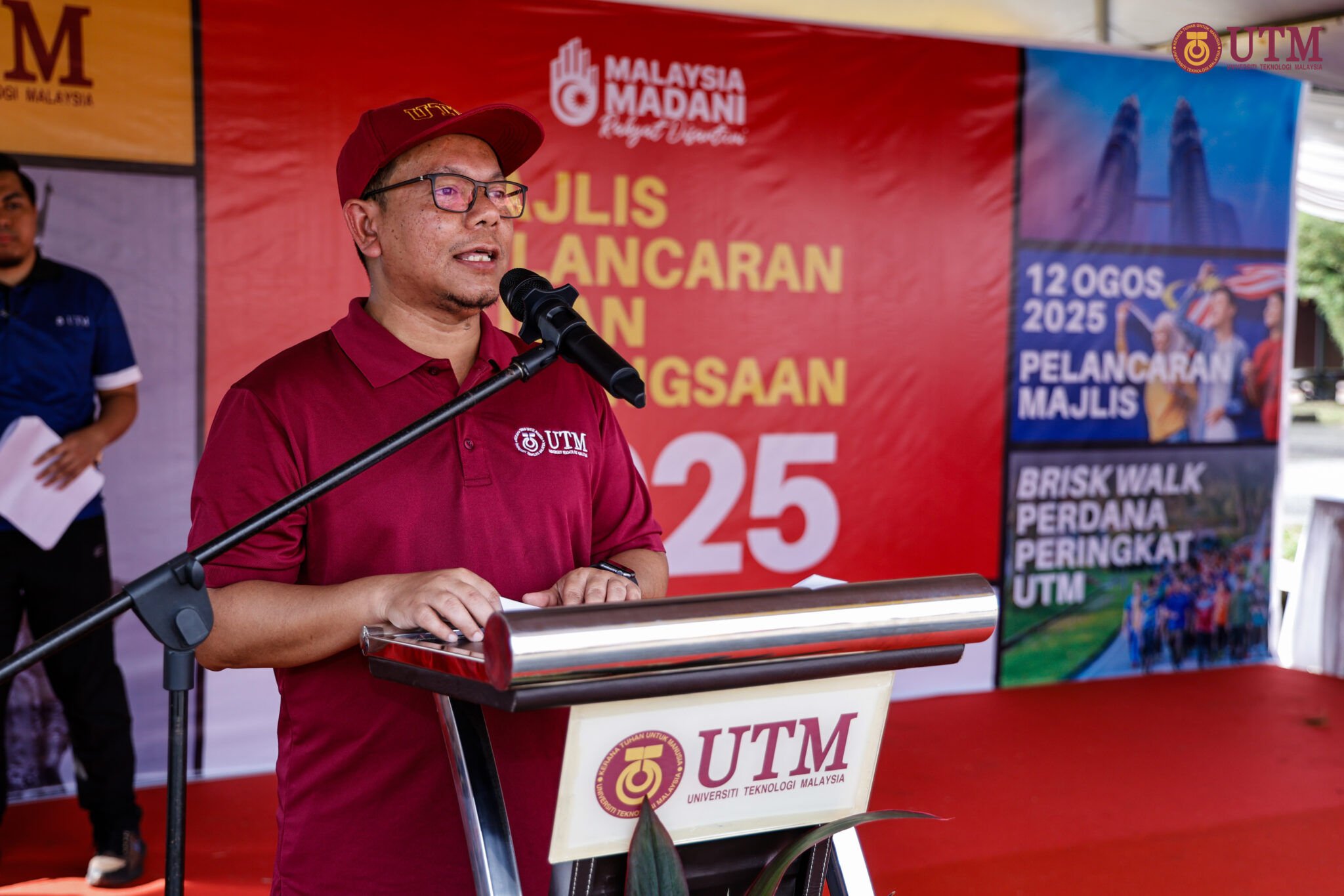 Brisk Walk Perdana semarak pelancaran Bulan Kebangsaan UTM 2025 – UTM ...