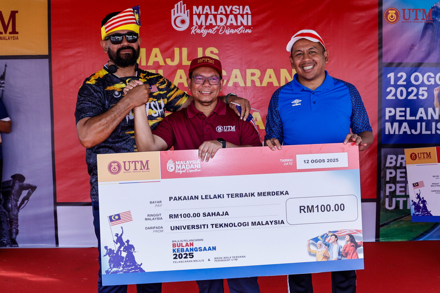 Brisk Walk Perdana semarak pelancaran Bulan Kebangsaan UTM 2025 – UTM ...