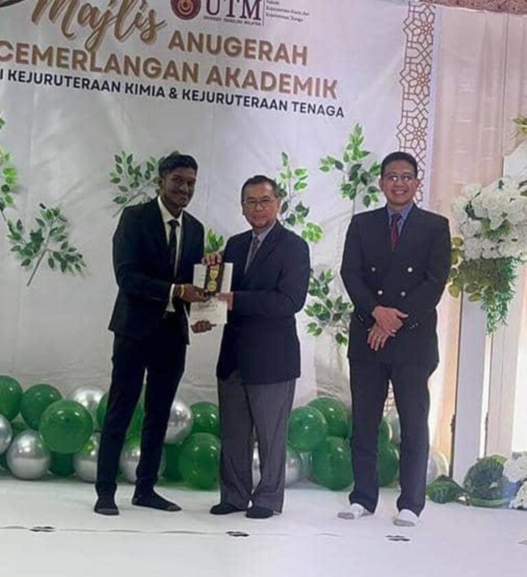 FKT Student Shines in Academic and Leadership Excellence – UTM NewsHub